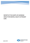 Short Life Working Group for Mental Health in Primary Care: report ...