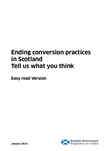 Ending conversion practices in Scotland: consultation summary - easy ...