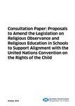 Schools - religious observance and religious and moral education ...