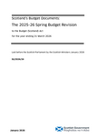 Spring Budget Revision 2025-26 - supporting document - gov.scot