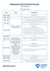 National Care Service Forum: programme - gov.scot