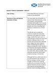 Vulnerable Witnesses (Criminal Evidence) (Scotland) Bill: EQIA - gov.scot