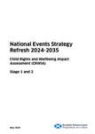 National events strategy 2024 to 2035: children's right and wellbeing ...