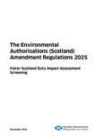 Rationale for decision - The Environmental Authorisations (Scotland ...