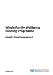 Whole Family Wellbeing Funding Programme - EQIA - gov.scot