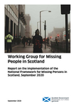 Working Group for Missing People in Scotland: National Framework for ...
