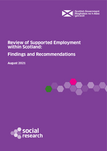 Supported employment: review report and Scottish Government response ...