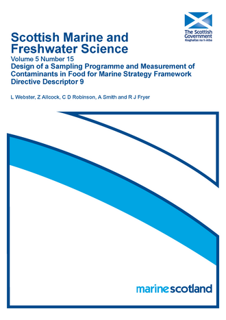 Scottish Marine and Freshwater Science Volume 5 Number 15: Development ...