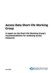 Final report of the Access Data Short-Life Working Group - gov.scot