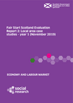 Fair Start Scotland evaluation report 2: local area case studies ...