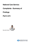 Supporting documents - National Care Service - complaints: findings ...