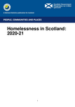 Homelessness in Scotland: 2020 to 2021 - gov.scot