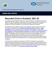 Recorded Crime in Scotland, 2021-2022 - gov.scot