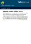 Recorded Crime in Scotland, 2022-23 - gov.scot